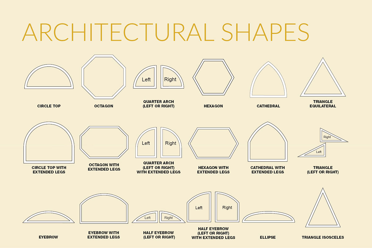 ARCHITECTURAL SHAPES