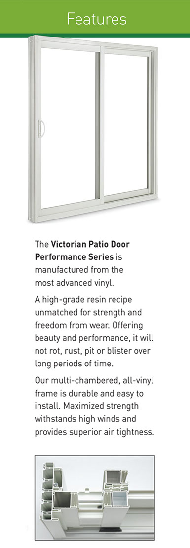 SLIDING PATIO DOORS